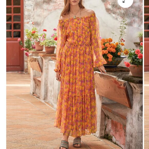 Sundance | Dresses | Nwt Sundance Sunburst Maxi Dress Womens Sz Xsmall ...